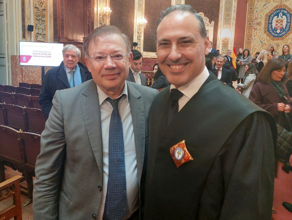 Toma de posesión de Eugenio Ribón como decano del ICAM | E&J