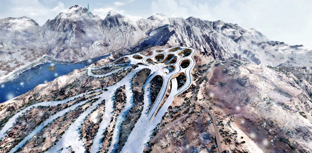 La futurista pista de esquí que tendrá Arabia Saudí | E&J