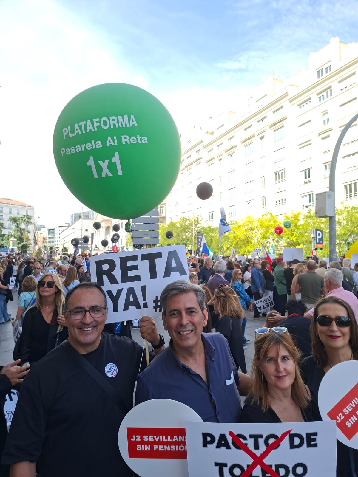 "Estamos aquí para luchar por el 1x1": Más de 30.000 mutualistas ...